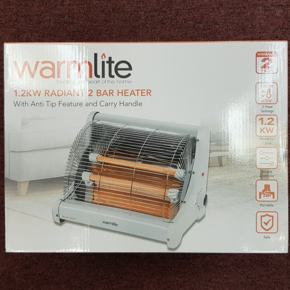 New Warmlite WARMLITE 1200W Ceramic Heater - Own4Less
